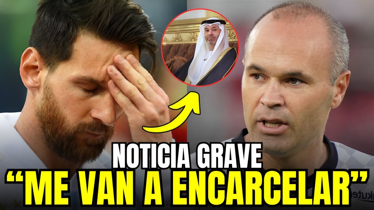 🔴 LIONEL MESSI VUELA de EMERGENCIA por GRAVE PROBLEMA de ANDRÉS INIESTA ...