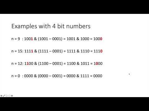 The Most Important Bit Twiddling Hack for Coding Interviews - YouTube