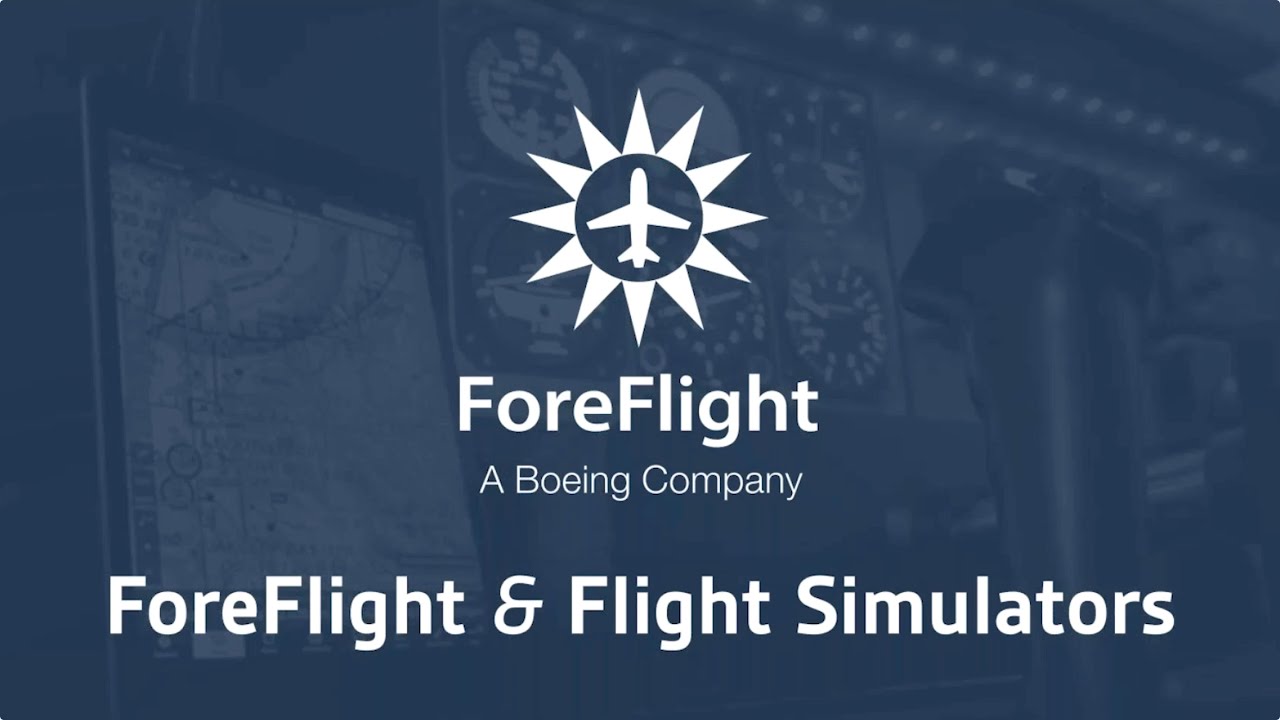 ForeFlight on Frequency: ForeFlight & Flight Simulators - YouTube