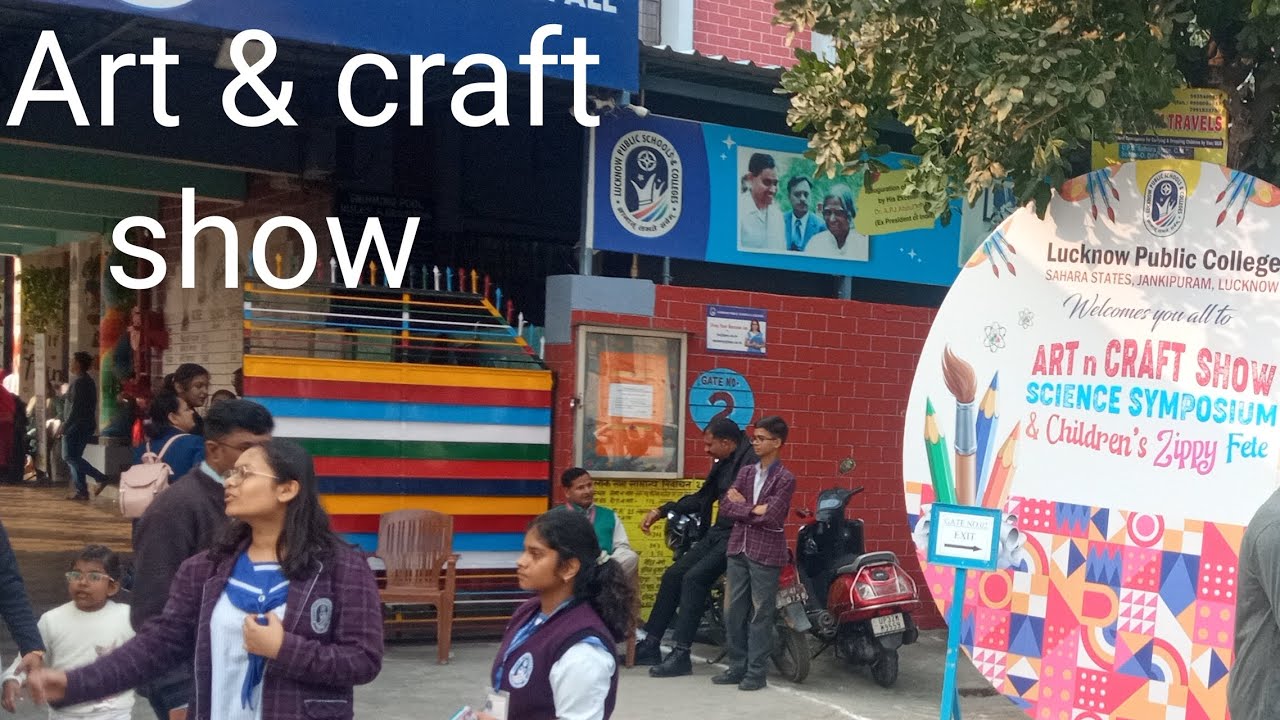 school me Art n Craft show part 1 - YouTube