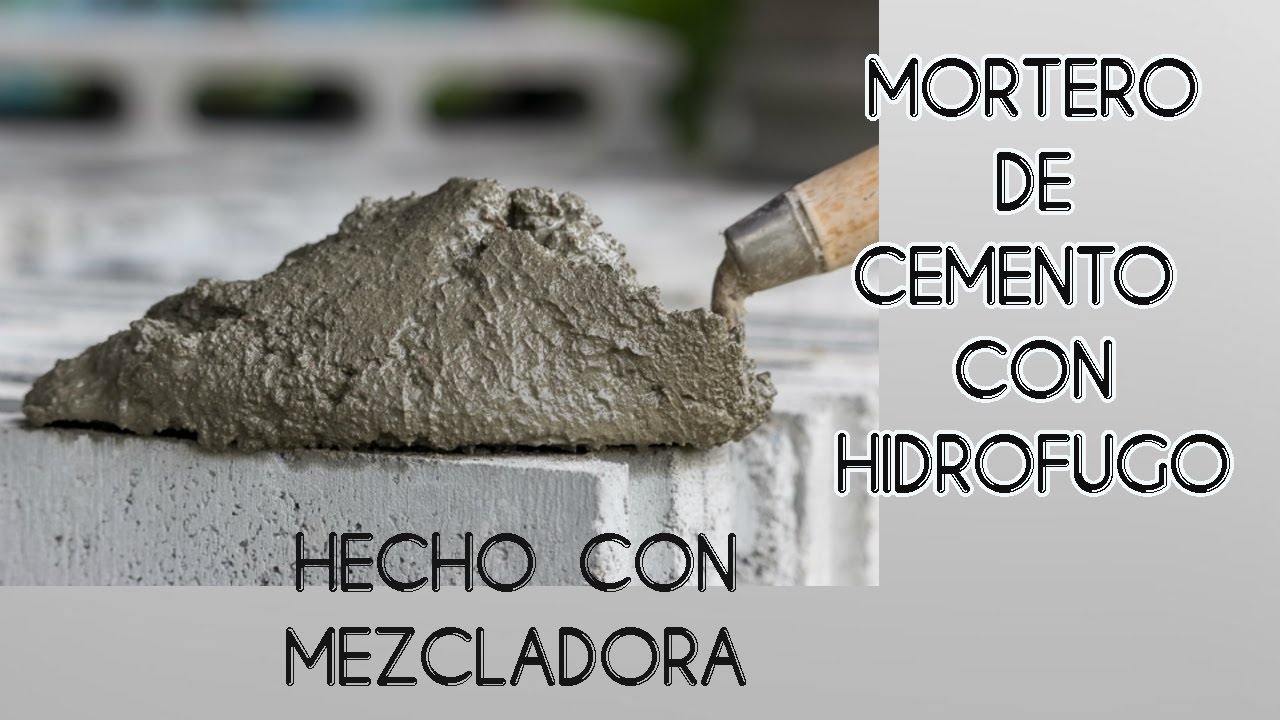 🔴MEZCLA PARA REVOQUE EXTERIOR (CERESITA) - YouTube