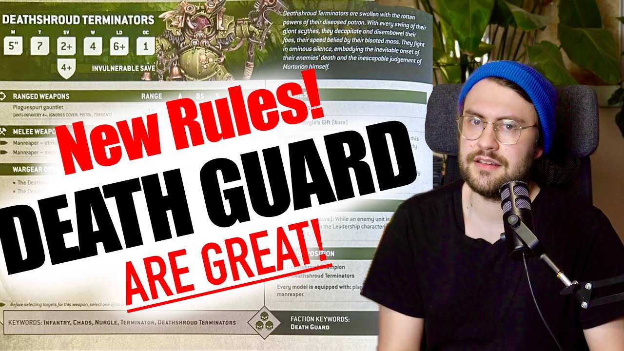 5 BEST Death Guard datasheet changes in new Codex! | 10th edition leaks ...