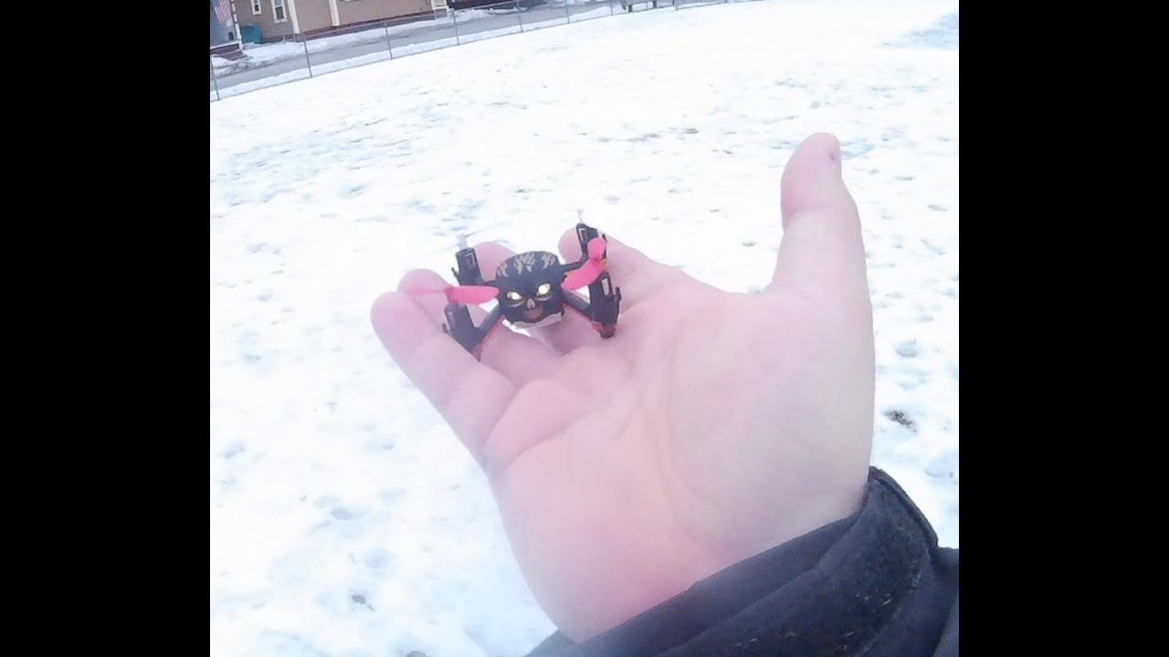 Global Drone GW 008 Mini Skull Drone,First Outdoor Flight - YouTube