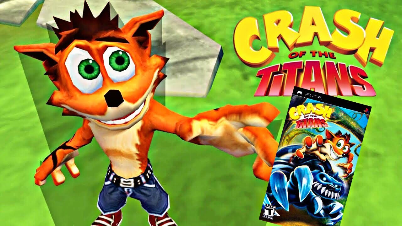 CRASH BANDICOOT OF THE TITANS - PSP - YouTube