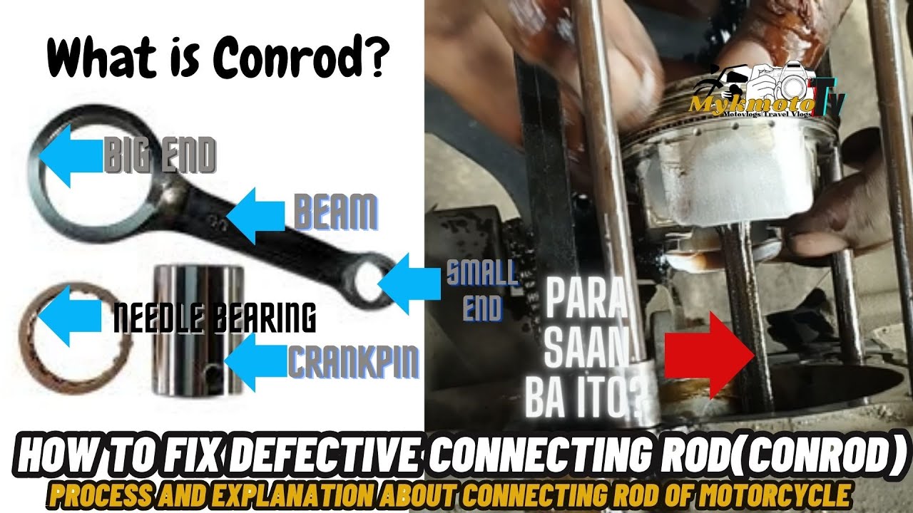 How to Fix Defective Connecting Rod||Ano ba yung Connecting Rod sa ...