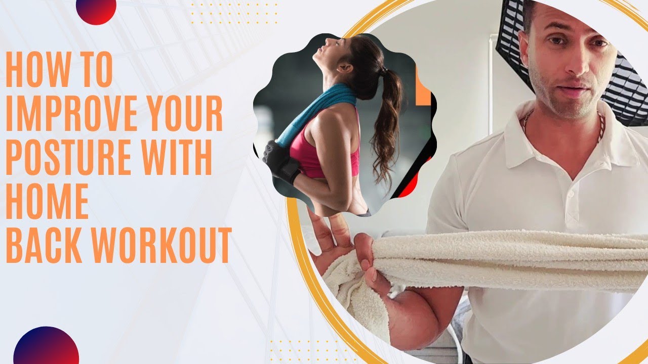 how to improve your posture - Home Back Workout - Goddess - YouTube
