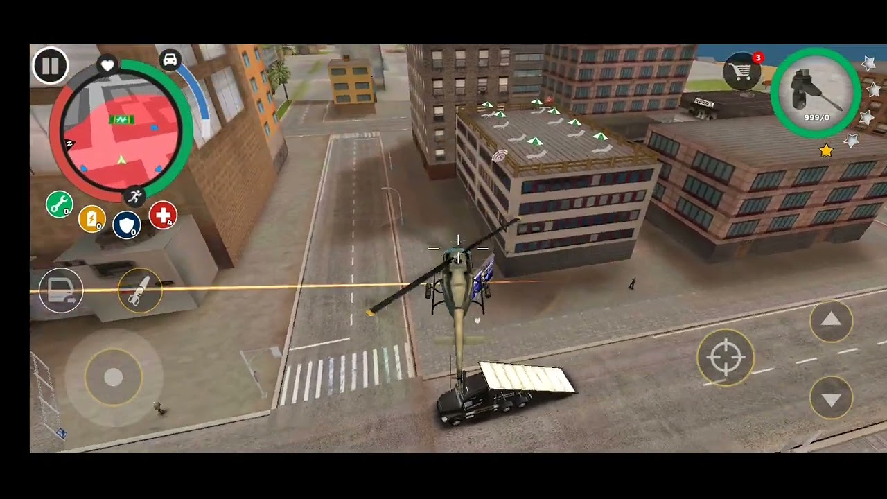 rope hero the heli copter part 1 - YouTube