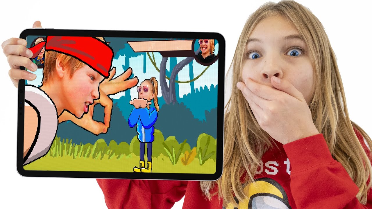 Amelia & Arthur play Video Games story. - YouTube