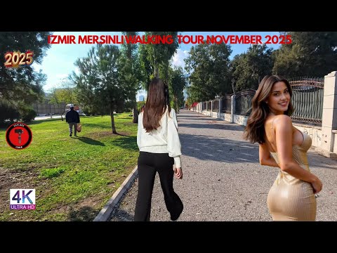 Izmir, Turkey | Mersinli Walking Tour | November 16, 2025 [4K HD/60 fps]
