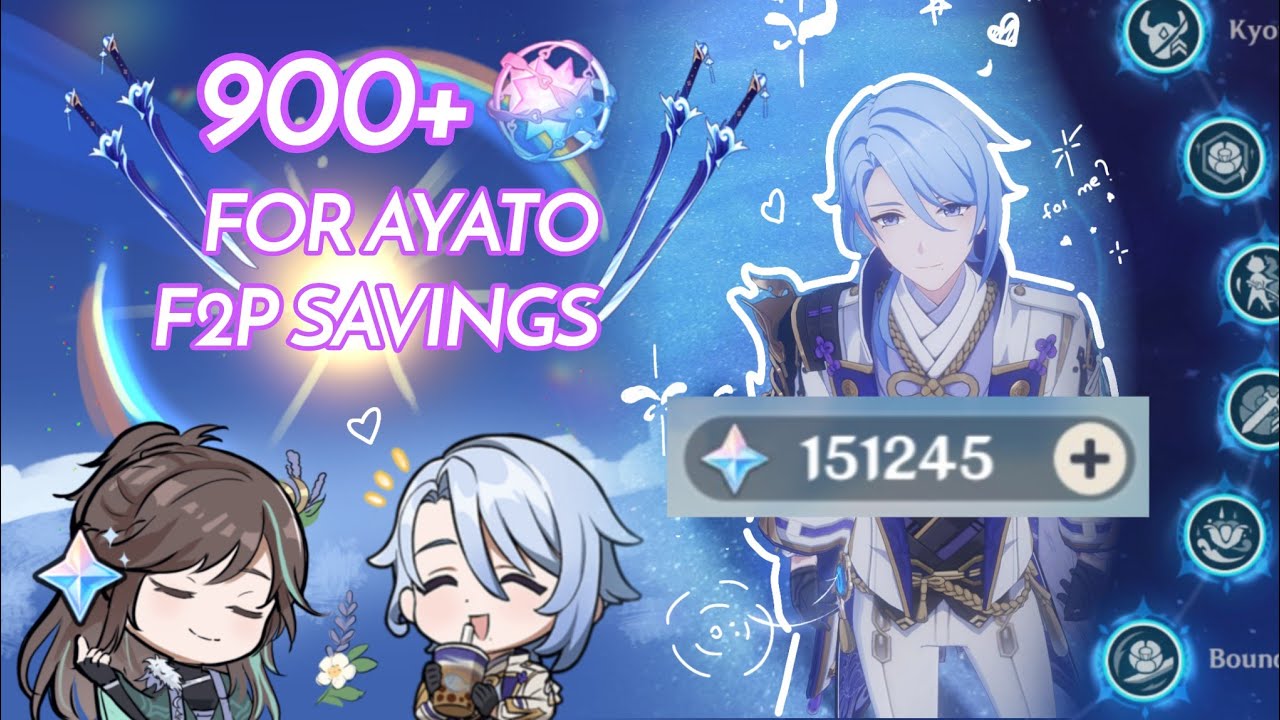 Spoiling Kamisato Ayato I C6R5 💙 I Spending 900+ Wishes on Inazuma ...