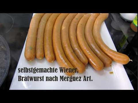 🌭 Hausgemachte Wiener, Bratwurst & Fleischkäse Merguez Art