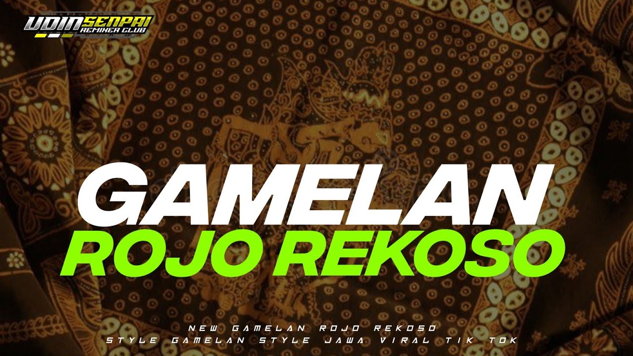 DJ GAMELAN PROJO PRONO DARMA OPENING KARNAVAL BASS BLEYER X GAMELAN ...