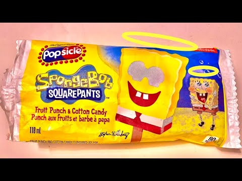 Opening SpongeBob Popsicles (I Got A Perfect One!) - YouTube