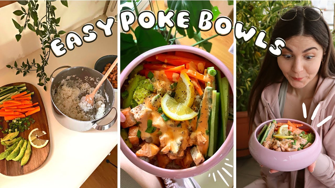 ΠΩΣ ΝΑ ΦΤΙΑΞΕΙΣ ΤΕΛΕΙΑ POKE BOWLS ΣΕ 10' ! - YouTube
