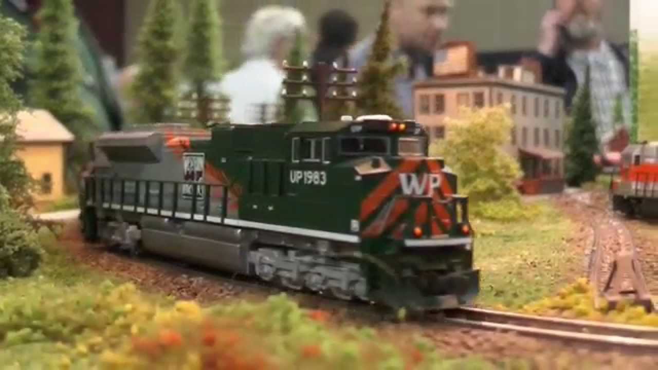 Spoor N US-modeltrain van Wim & Susan Rail Road Assosiation - YouTube