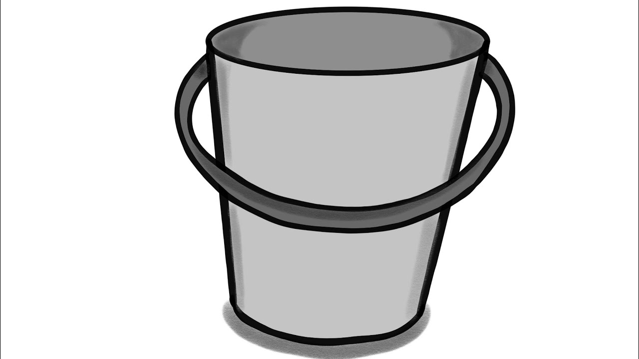 How to Draw BUCKET | Simple Drawing - YouTube