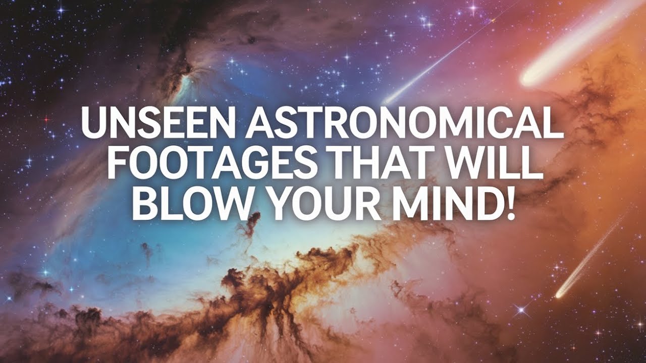 8 Unseen Astronomical Footages That Will Blow Your Mind! - YouTube