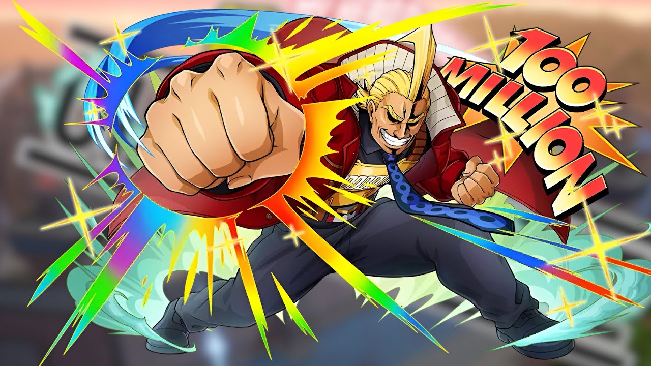 THE BEST LOOKING ALL MIGHT SKIN IN MY HERO ULTRA RUMBLE! - YouTube