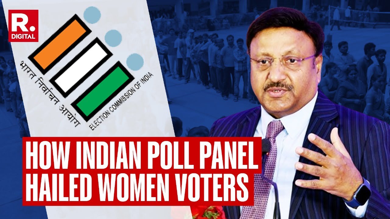 India's Women Voters Get A Standing Ovation From Poll Panel | Lok Sabha ...