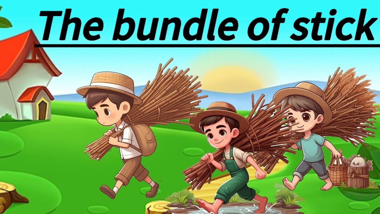 The bundle of stick📓Part-15//learning English//moral story - YouTube