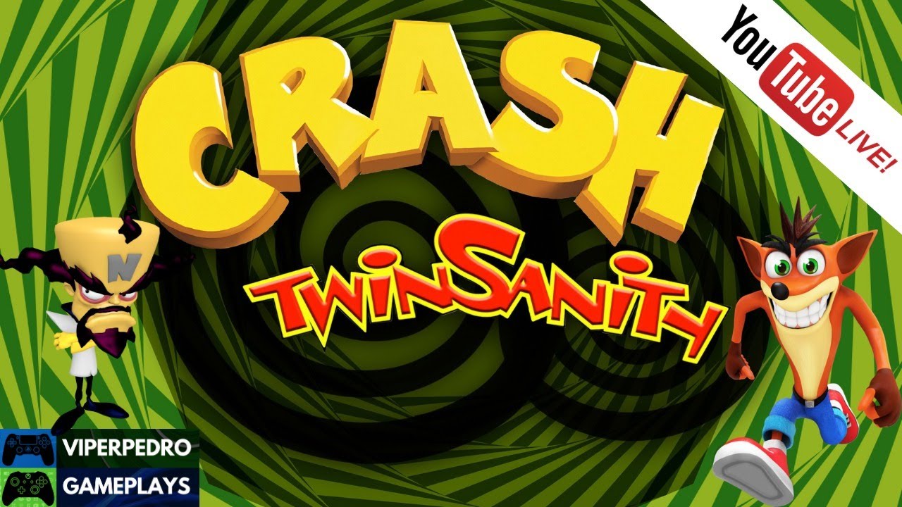 [LIVE] Crash TwinSanity (PS2) | Gameplay #1 | ENG/PT-BR | 1080p 50fps ...