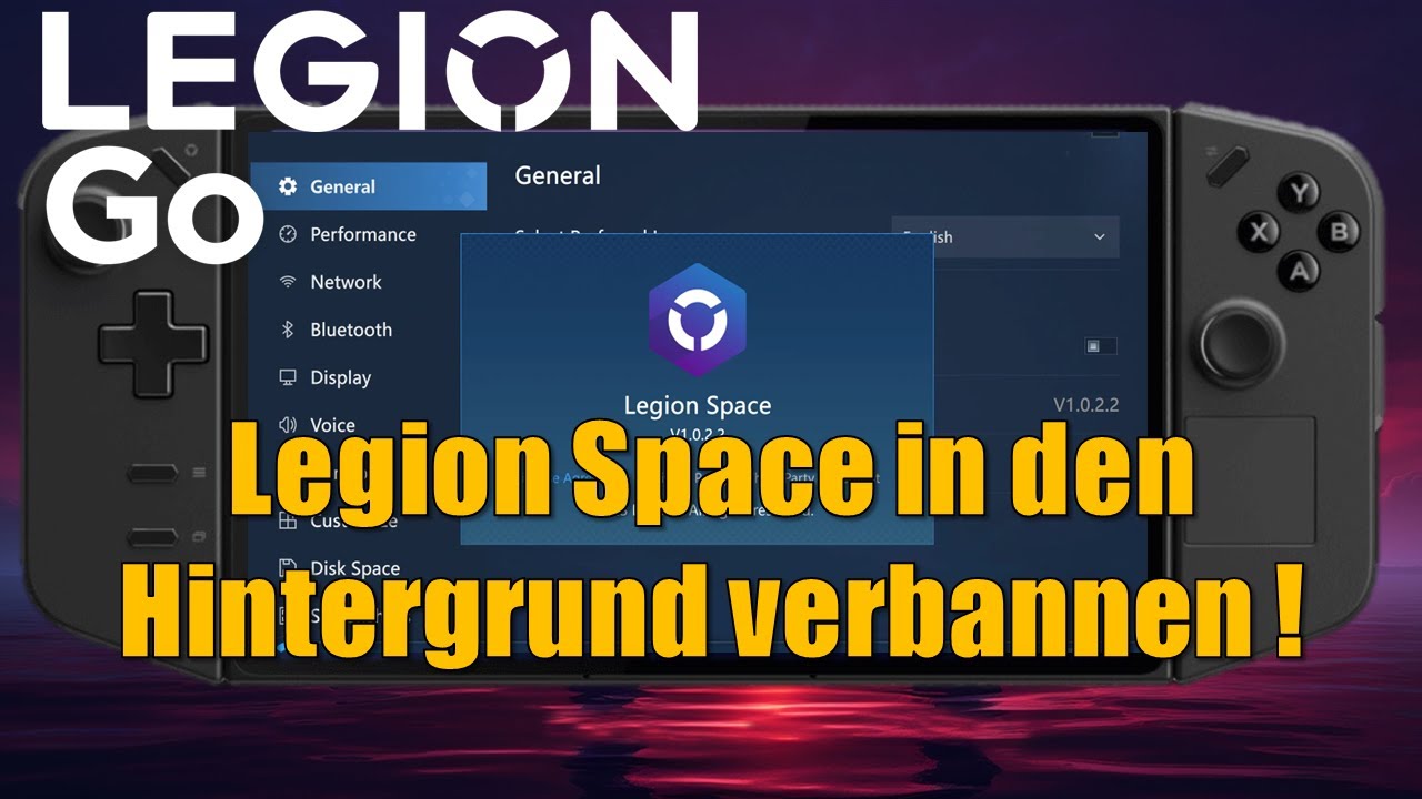 Kill Legion Space ! | Legion Space in den Hintergrund verbannen ...