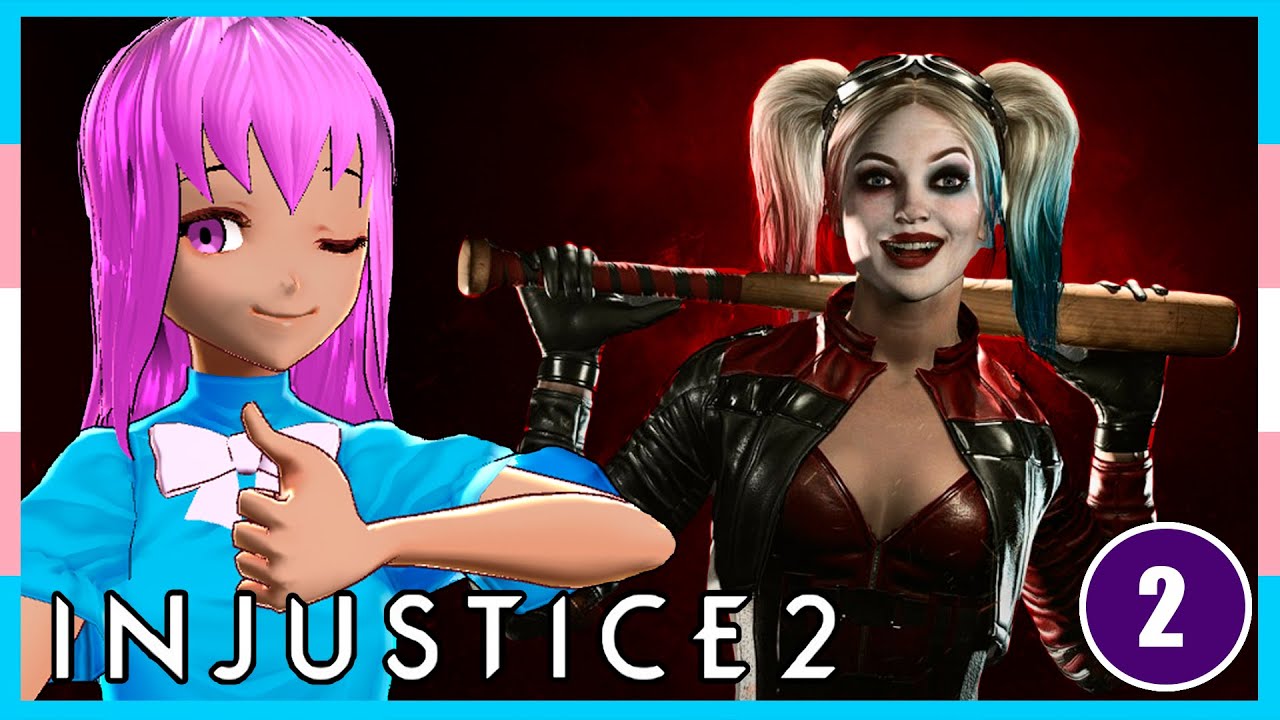 HARLEY QUINN PUEDE CONTRA TODOS - Injustice 2 #2 | Liliana Sofia VTuber - YouTube