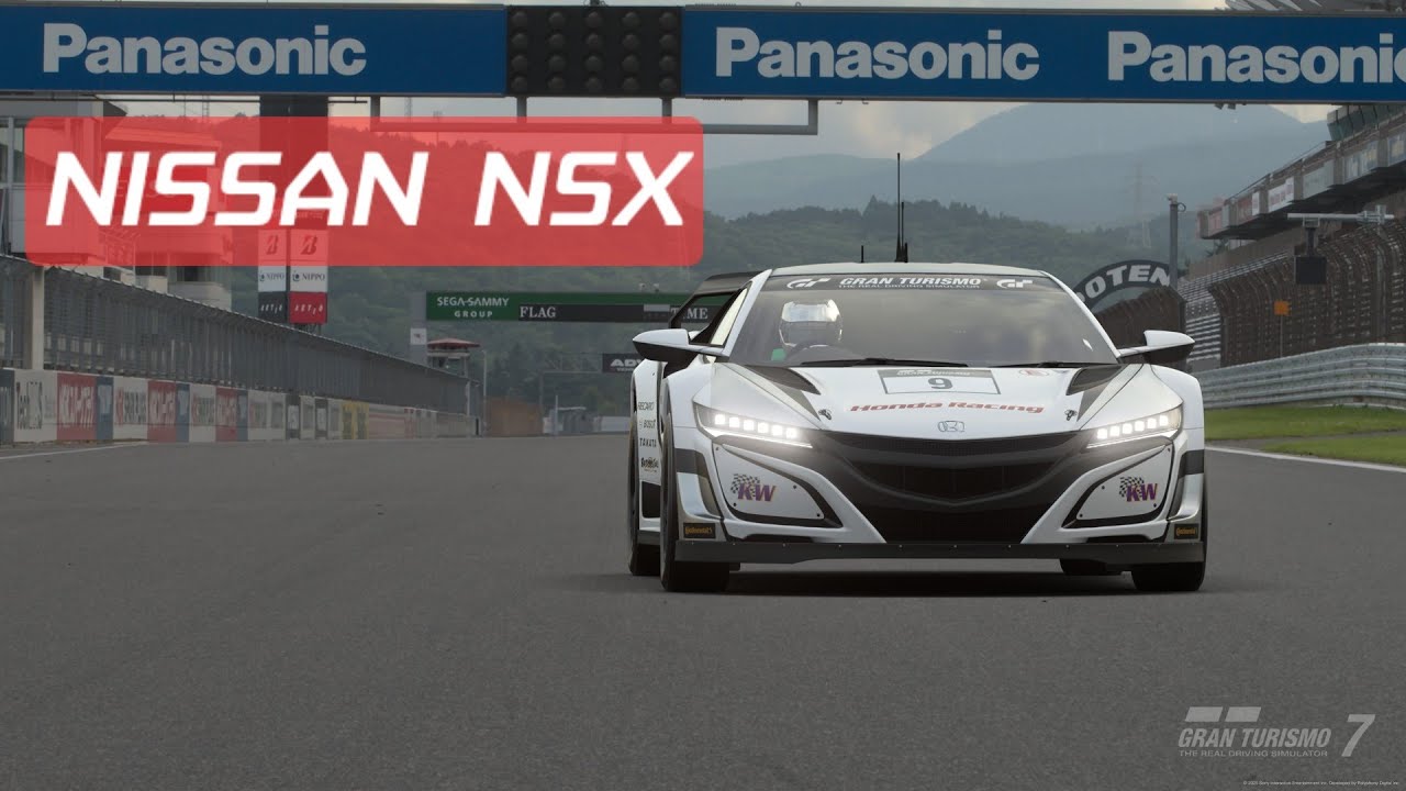 Nissan NSX Race CAR | Gran Turismo 7 - YouTube