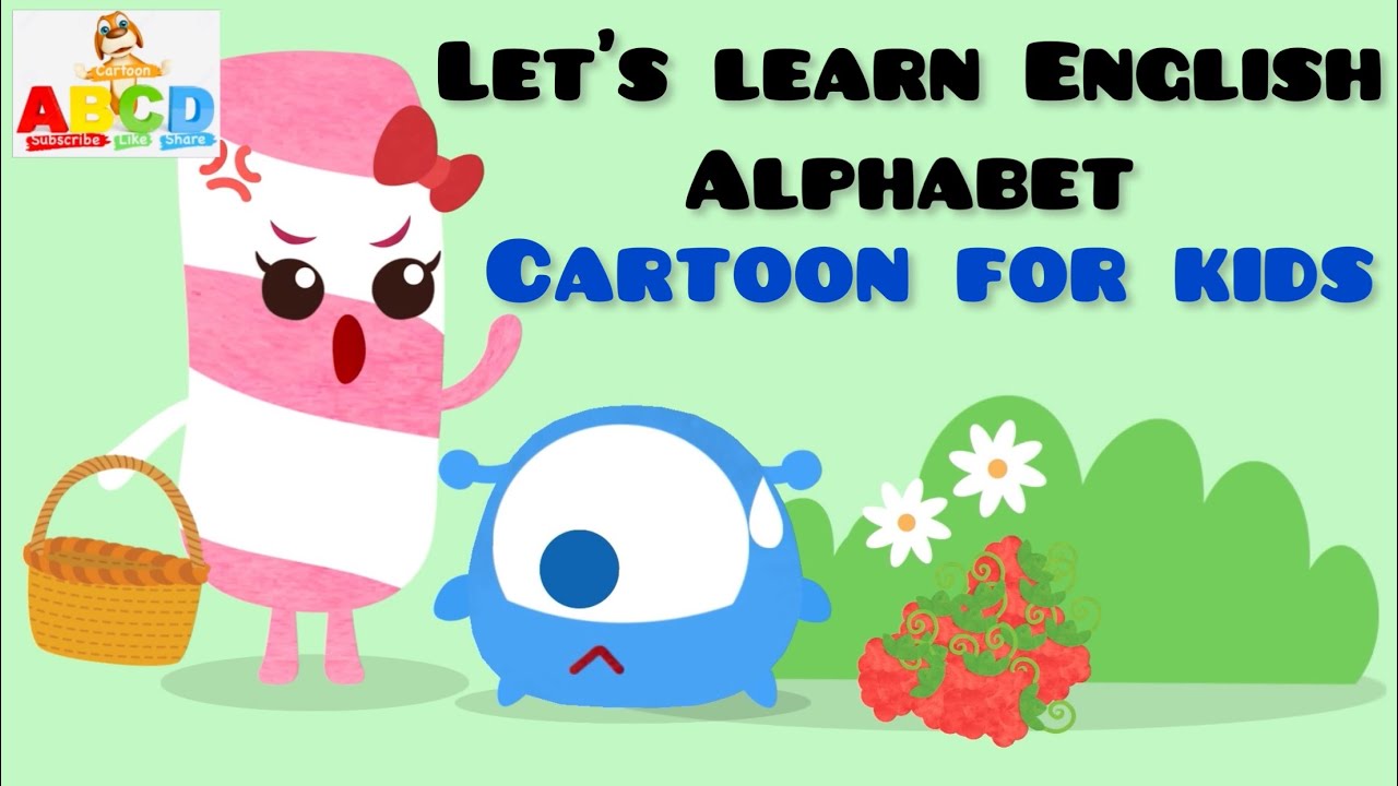 ABCD Cartoon | Cartoon For Kids | English Alphabet | Funny Videos ...