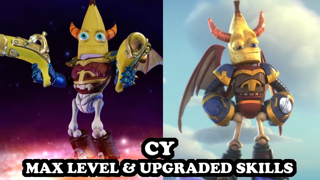 Skylanders Imaginators - Cy (from Skylanders Academy) MAX LEVEL ...