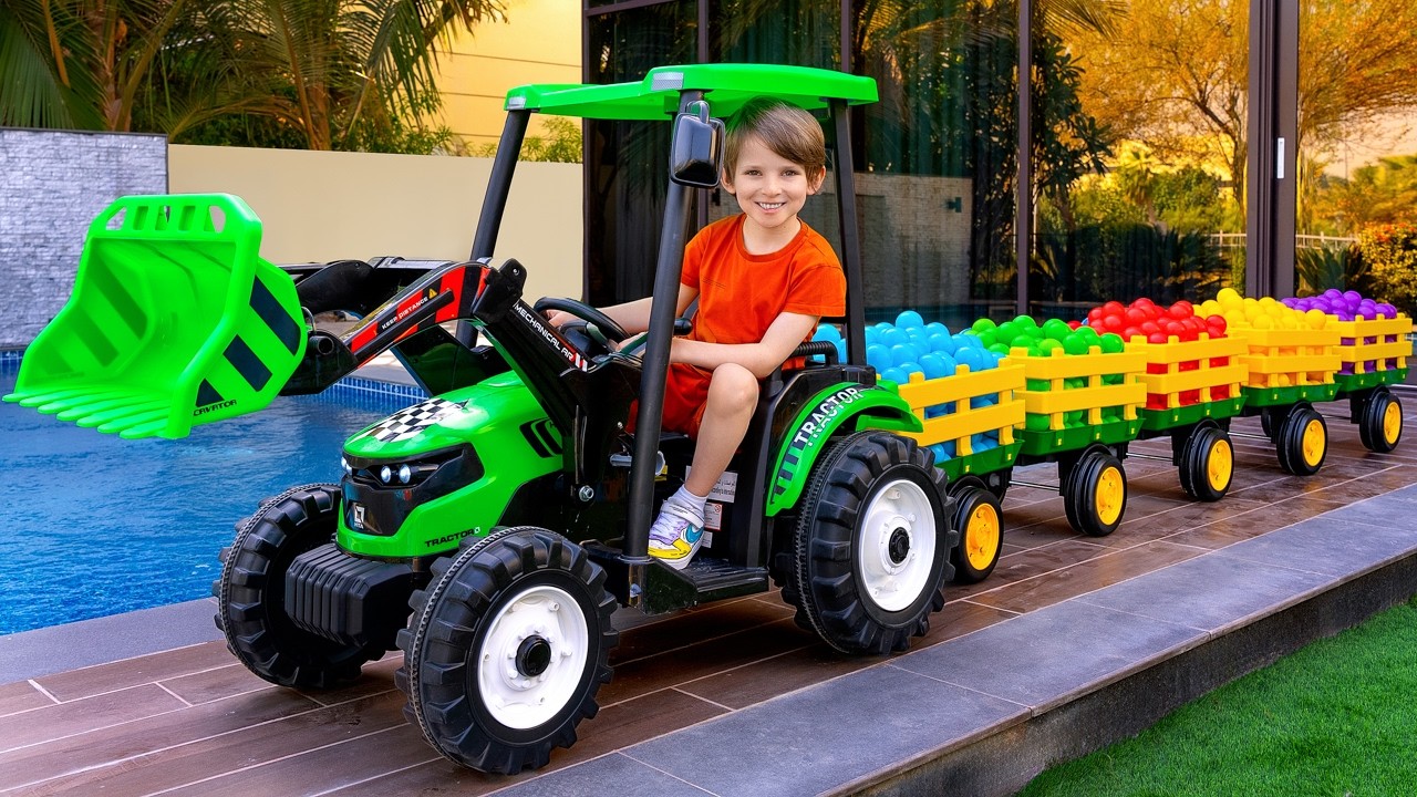 ¡La Aventura del Tractor de Alex y el Misterio de los Números Perdidos ...