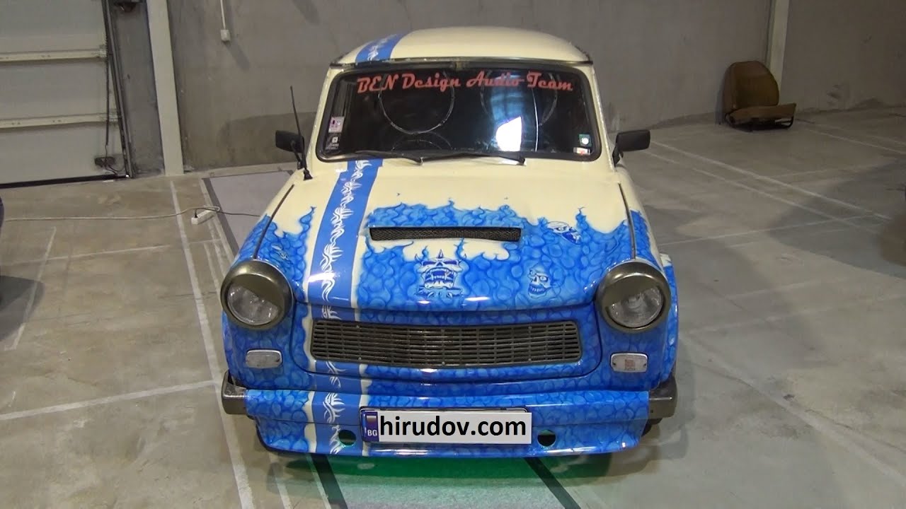 Trabant 601 Tuned Exterior and Interior in 3D 4K UHD - YouTube