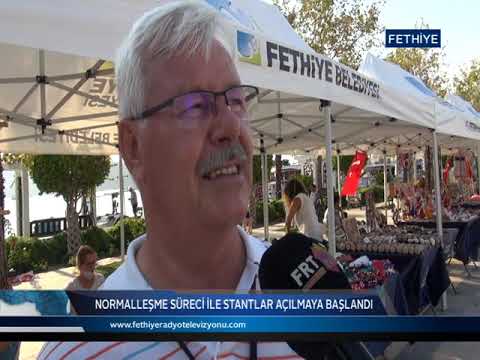NORMALLEŞME SÜRECİ İLE STANTLAR AÇILMAYA BAŞLANDI