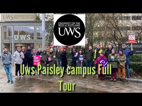 University of West of Scotland Full Tour|Paisley Campus|Leeds to ...