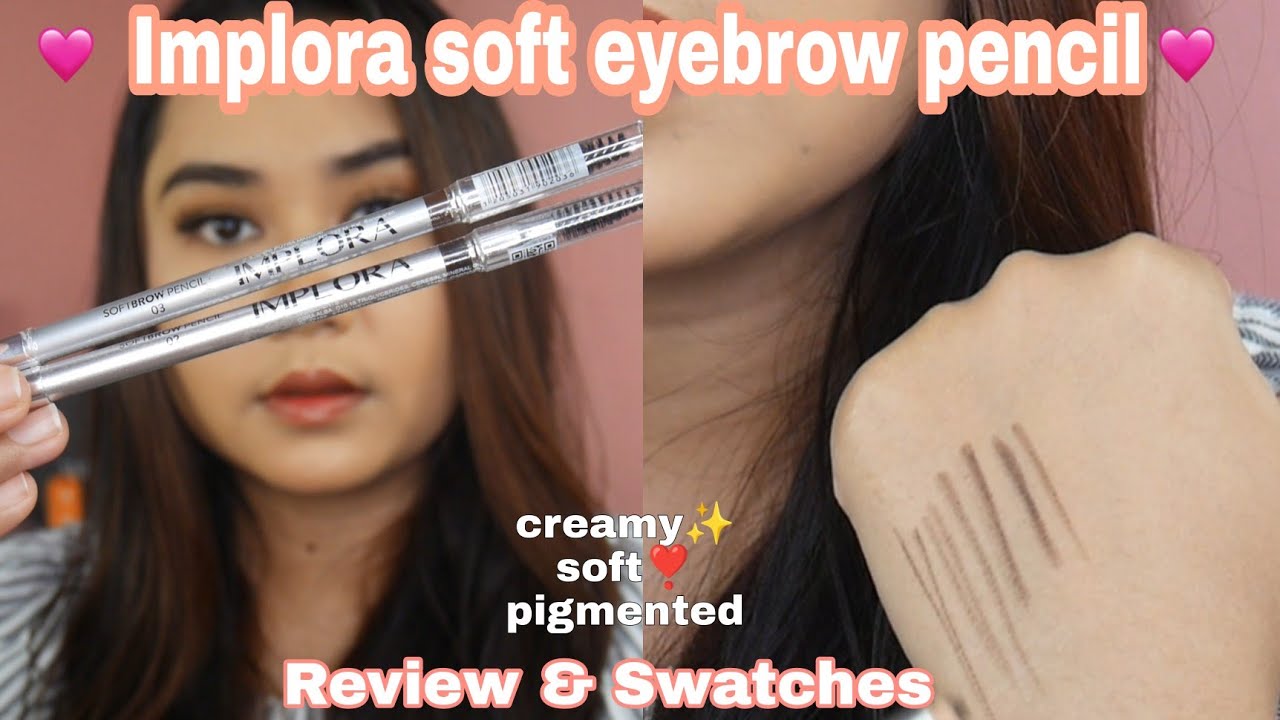 REVIEW IMPLORA SOFTBROWN PENCIL-EYEBROW IMPLORA MURAH - YouTube