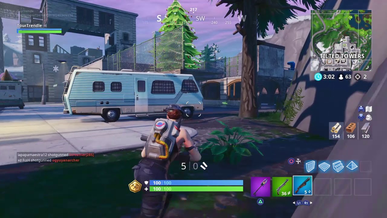Fortnite solo popup game 1 - YouTube