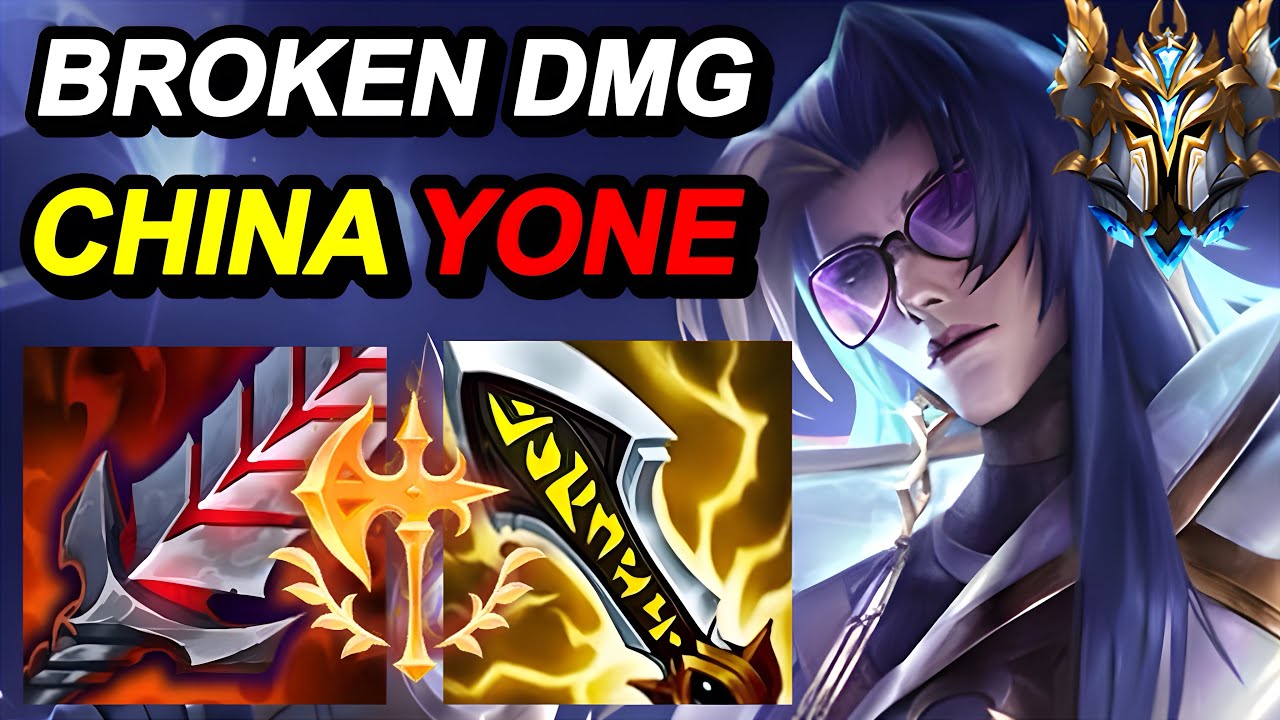 Wild Rift China Yone | Sovereign 116LP Rank Gameplay | Prestige ...