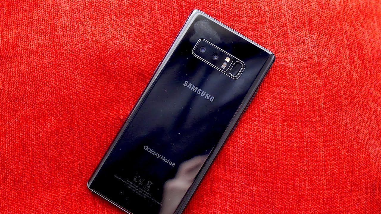 Samsung Galaxy Note 8 unboxing - YouTube