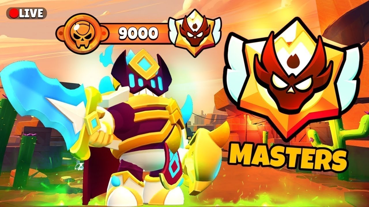 🔴LIVE - Rank push to Masters | Brawl stars - YouTube