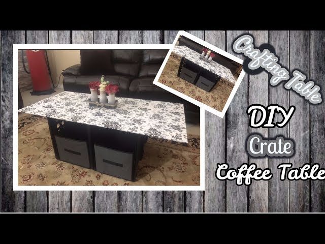 Crate Coffee Table Tutorial