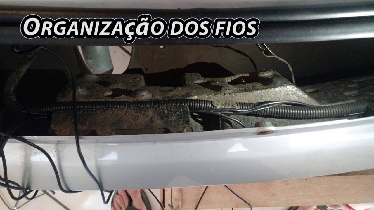 Instalação Sensor de Estacionamento Novo Corsa - YouTube