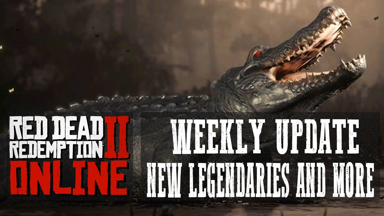 RED DEAD ONLINE - WEEKLY UPDATE - AUGUST 4TH - NEW BOW VARIANT ...
