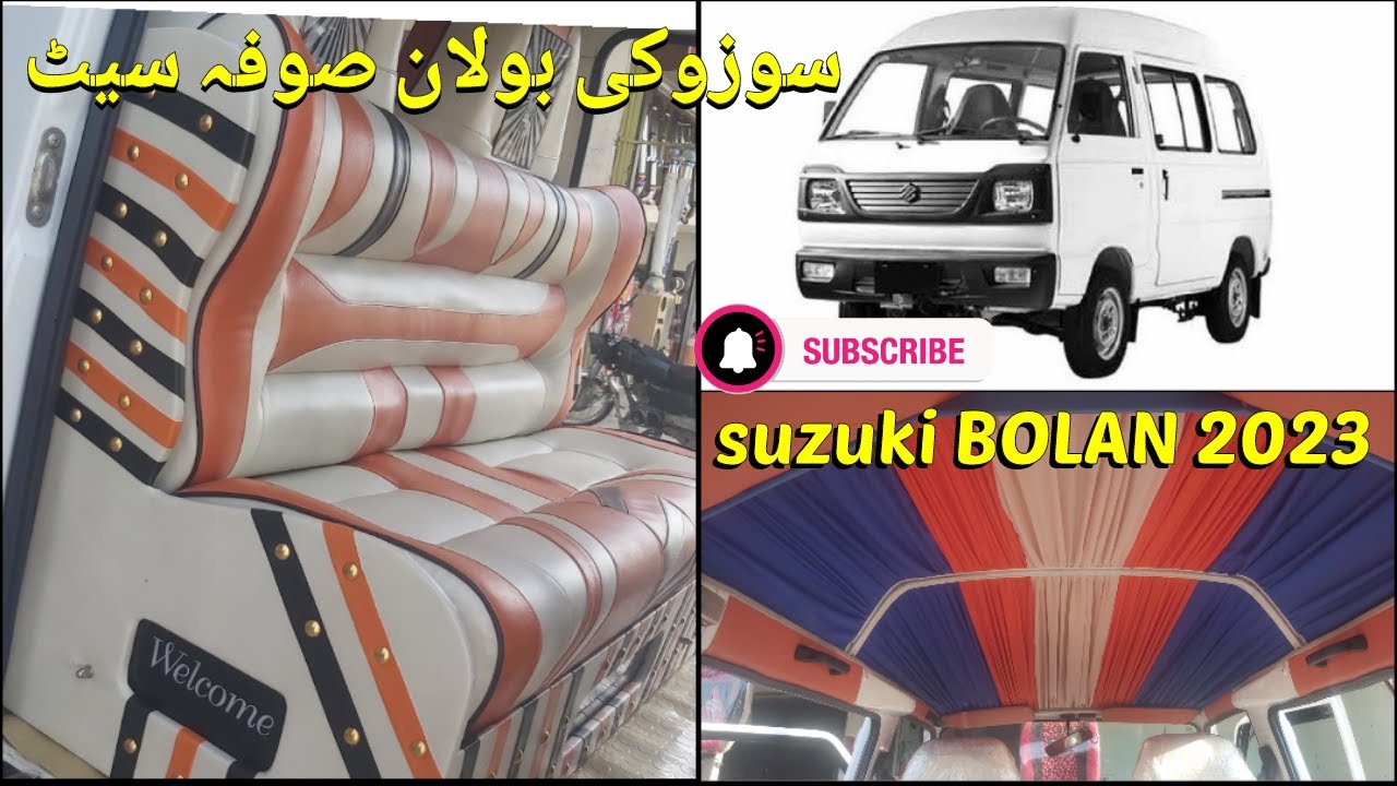 Suzuki Bolan Hiroof Luxury Sofa Seat New Design By Boby Autos || BOLAN ...