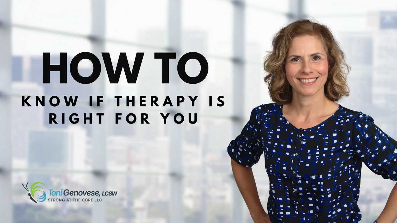 How to know if you need therapy - YouTube