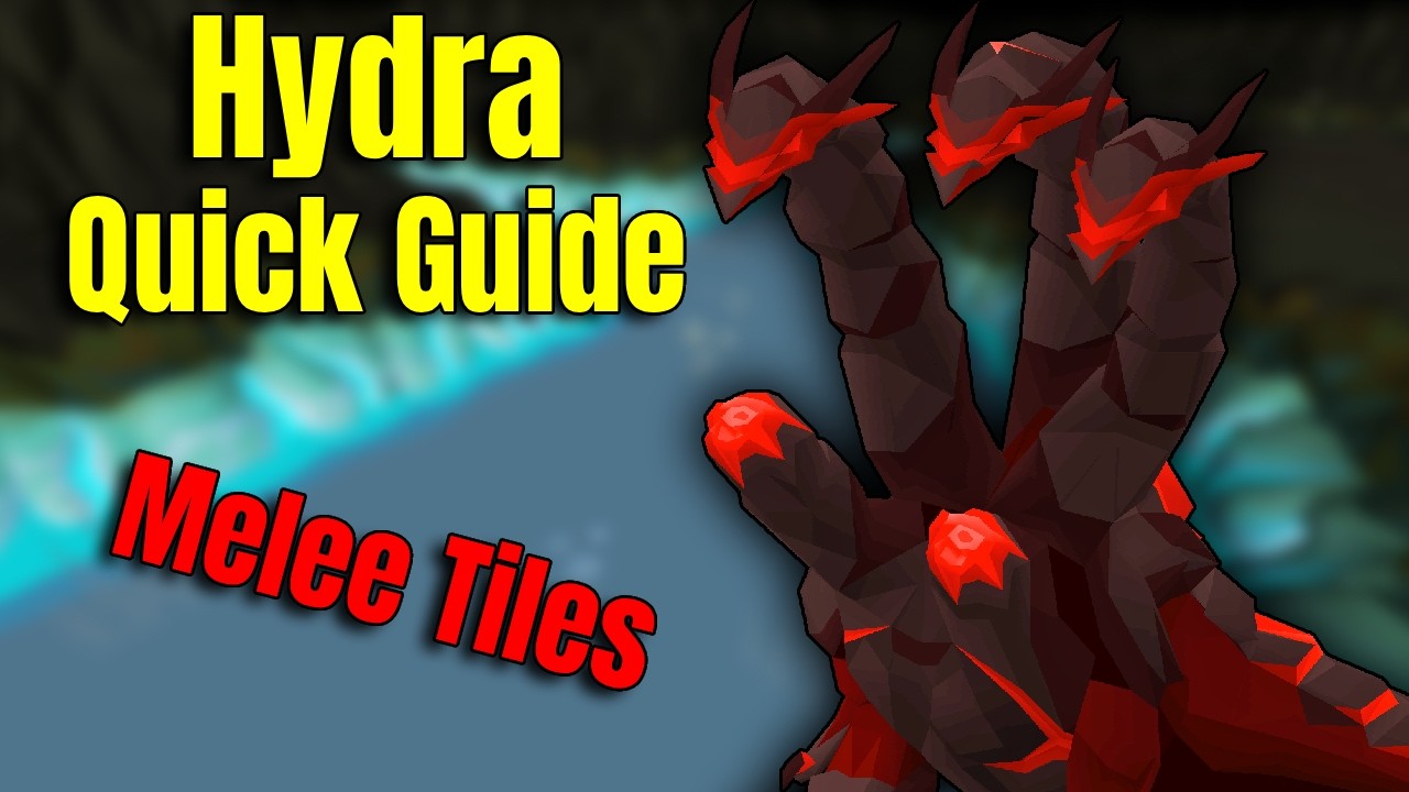 Alchemical Hydra Melee Quick Guide OSRS + Tile Markers (2026) - YouTube