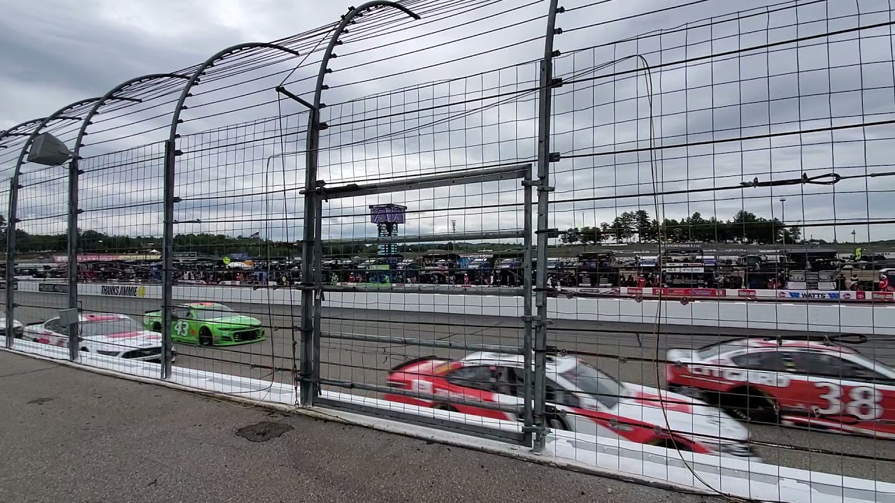 NASCAR Cup Series at the fence NH Motor Speedway 2020 - YouTube
