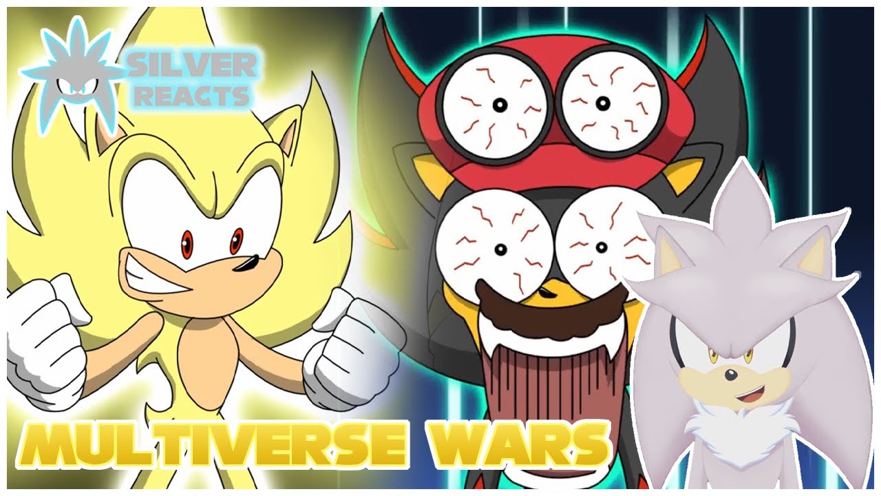 Silver Reacts To Shadow vs Sonic, Tails and Luigi Animation ...
