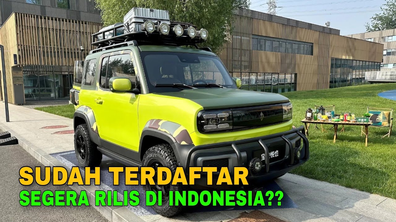 JIMNY Listrik Wuling Di Indonesia | Sinyal BAOJUN YEP EV Rilis Saat ...