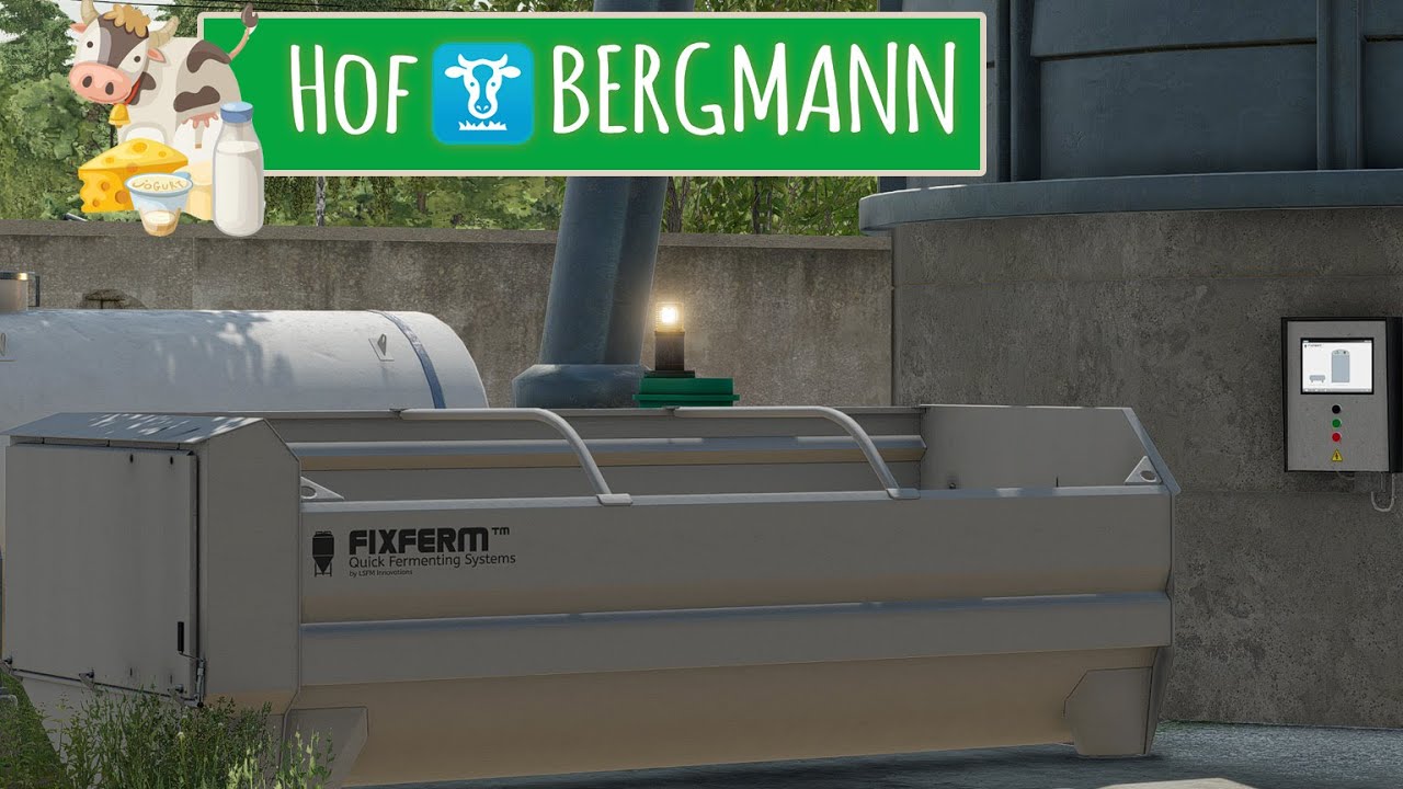 LS22 HOF BERGMANN #113: Jede Menge Gras für den FIX Fermenter | FARMING ...