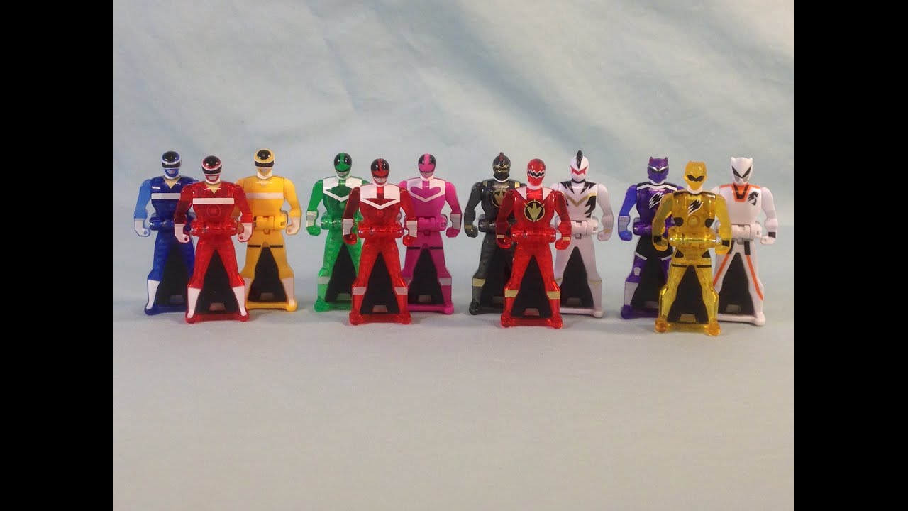 Super Megaforce Ranger Keys Wave 7 Review 2 - YouTube